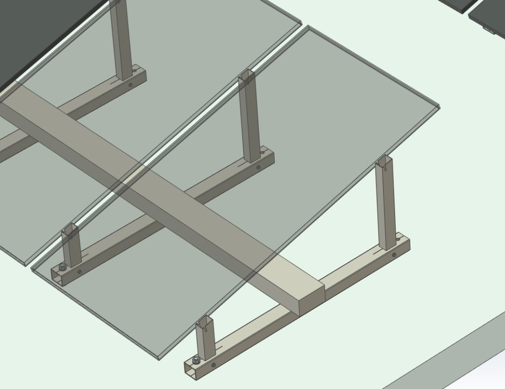 Modulares Solar Rack 15° – X4 exvor